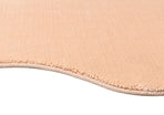 Robyn Peach Pink Scallop Washable Rug